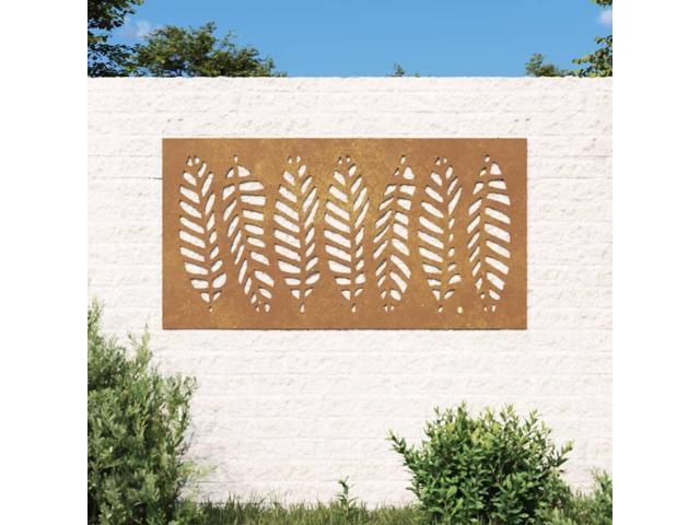 Click here for vidaXL Garden Wall Decoration Rusty brown Corten s... prices