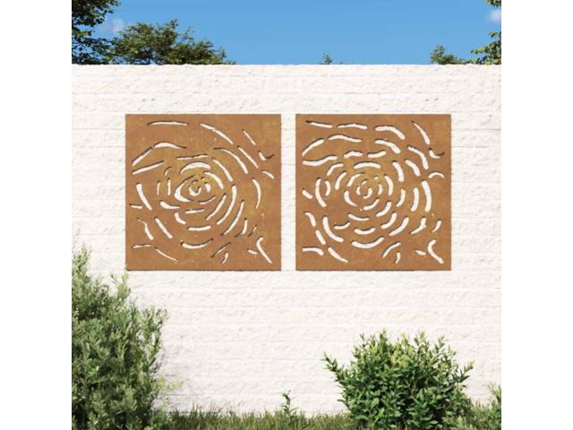 Click here for vidaXL Garden Wall Decoration Standard metal color... prices