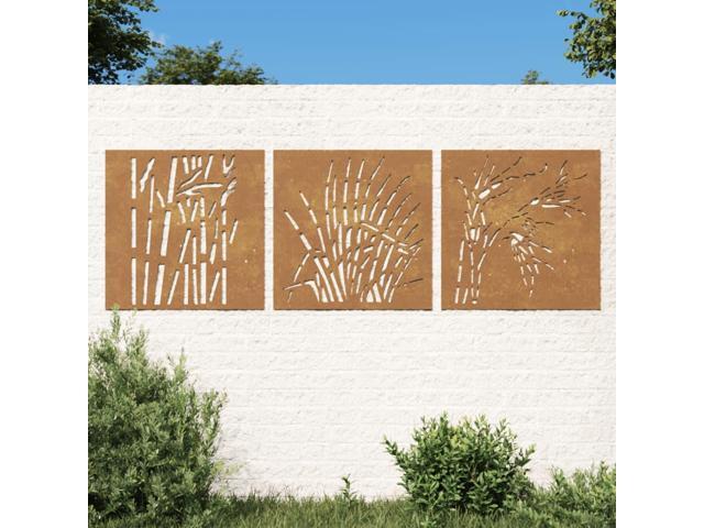 Click here for vidaXL Garden Wall Decoration Rusty Corten Steel M... prices