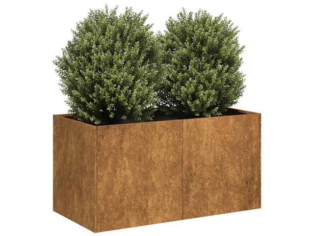Click here for vidaXL Planter Rusty Weathering Steel Large Decora... prices
