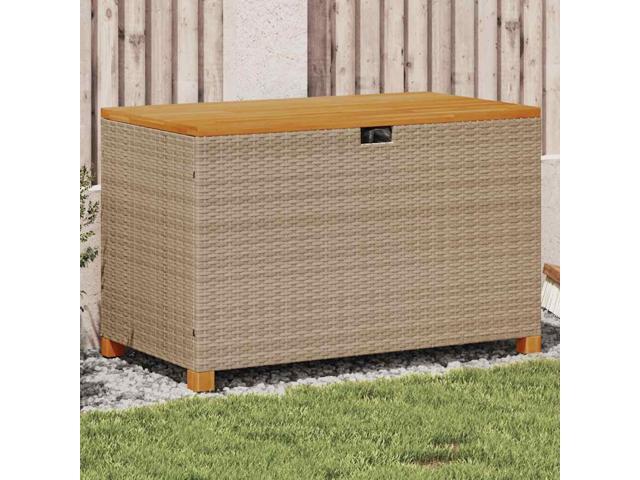 Click here for vidaXL Garden Storage Box Beige and brown prices
