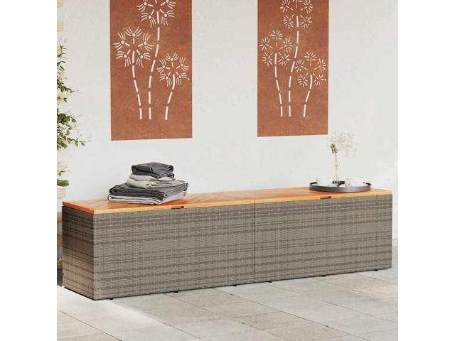 Click here for vidaXL Garden Storage Box Grey and brown prices
