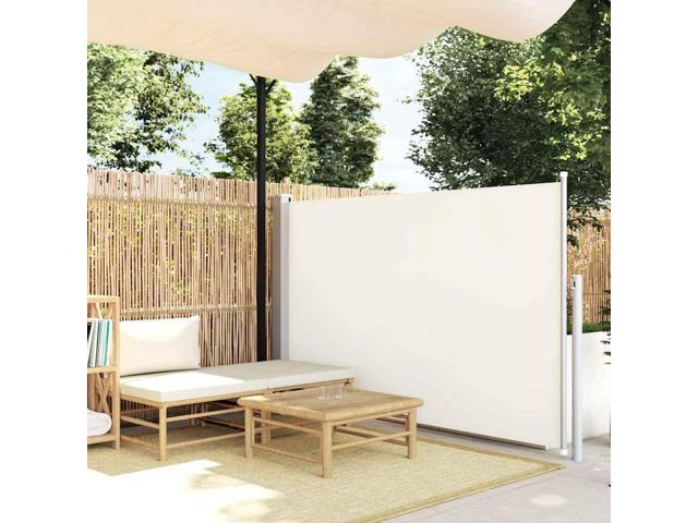 Click here for vidaXL Patio Retractable Side Awning 55.1x196.9 Cr... prices