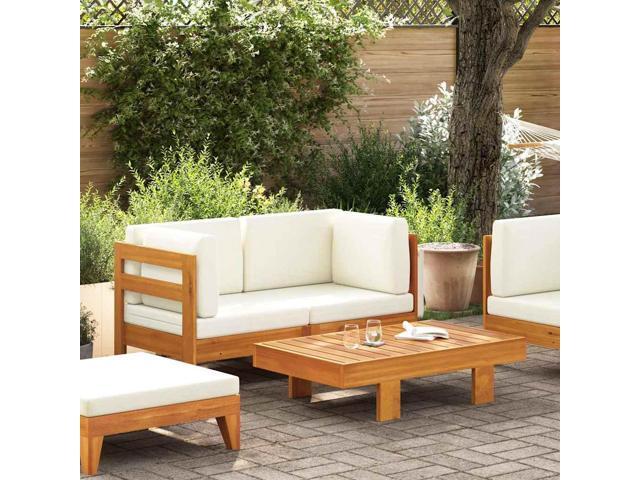 Click here for vidaXL Patio Lounge Set 2 Piece Outdoor Chair with... prices