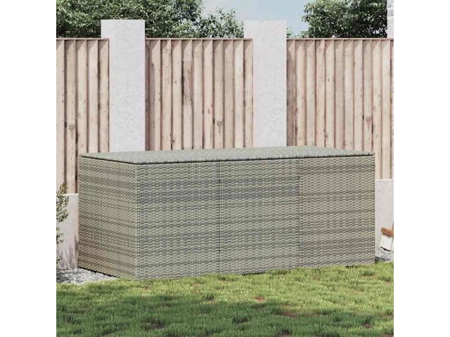 Click here for vidaXL Patio Storage Chest Deck Box with Lid Patio... prices