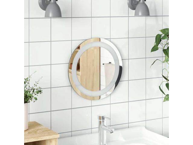 Click here for vidaXL LED Bathroom Mirror Transparent Glass Mediu... prices