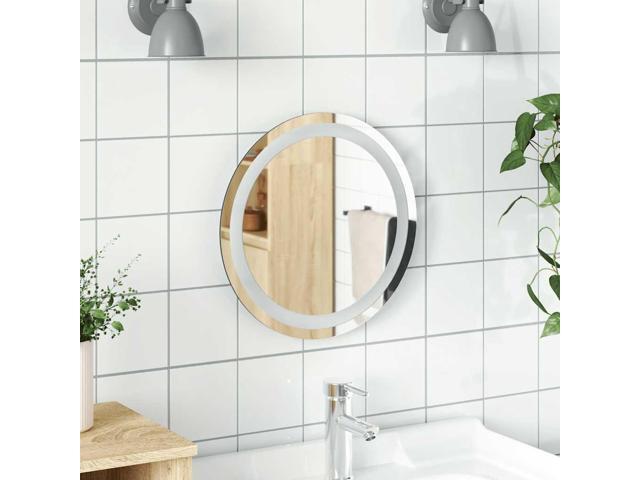 Click here for vidaXL LED Bathroom Mirror Transparent Glass Mediu... prices