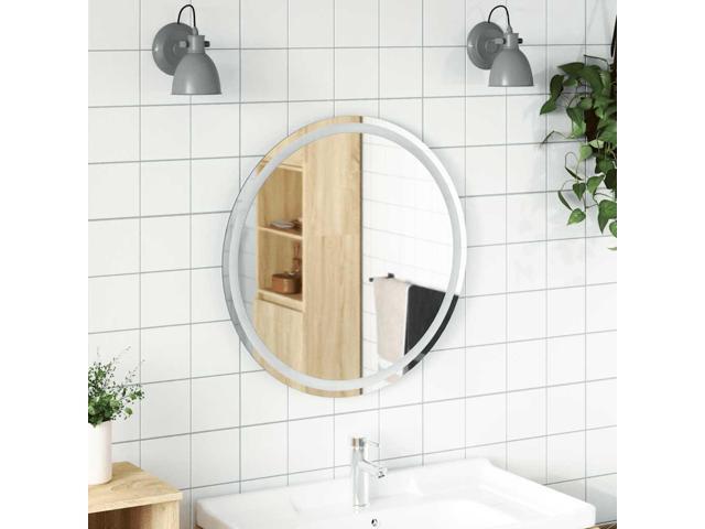 Click here for vidaXL Led Bathroom Mirror Transparent Glass 27.6... prices