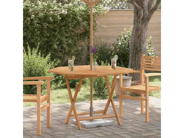 Click here for vidaXL Dining Table Octagonal Outdoor Folding Pati... prices