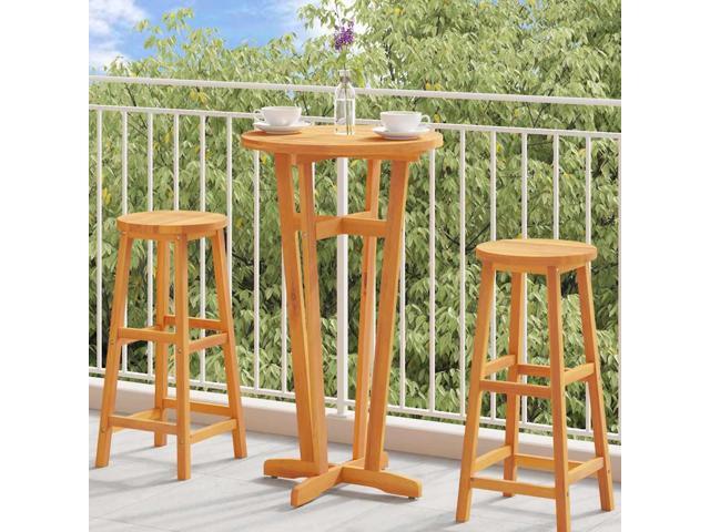 Click here for vidaXL Patio Bar Table 23.6x41.3 Solid Wood Acacia... prices