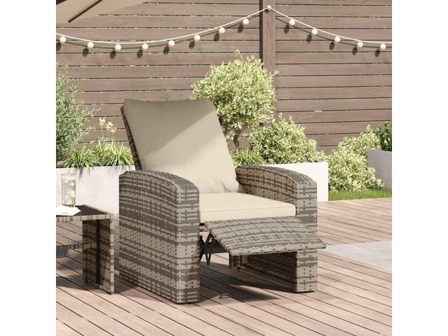 Click here for vidaXL Patio Chair Reclining Outdoor Chair with Cu... prices