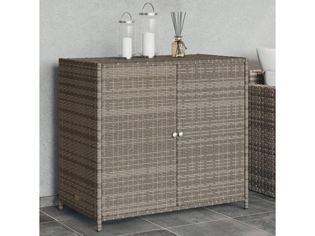 Click here for vidaXL Garden Storage Cabinet Grey prices