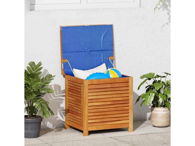 Click here for vidaXL Garden Storage Box Natural Wood Solid Acaci... prices