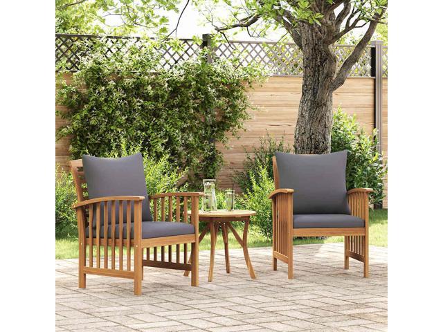 Click here for vidaXL Patio Chairs 2 pcs Patio Dining Chair with... prices