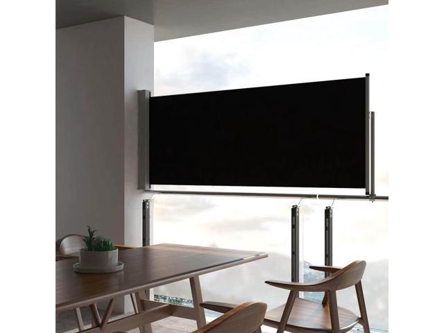 Click here for vidaXL Patio Retractable Side Awning 39.4x118.1 Bl... prices