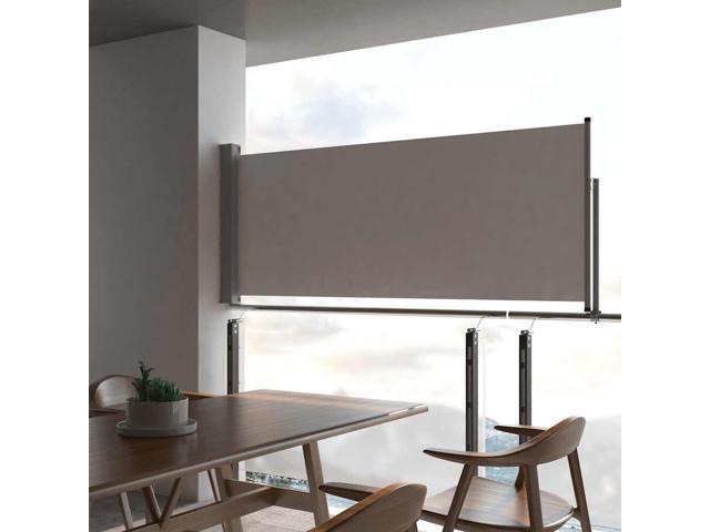 Click here for vidaXL Patio Retractable Side Awning 39.4x118.1 Gr... prices