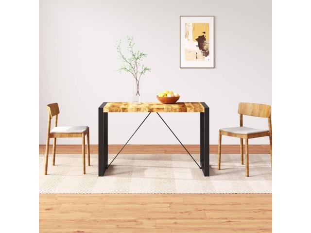 Click here for vidaXL Dining Table Solid Rough Mango Wood Vintage... prices