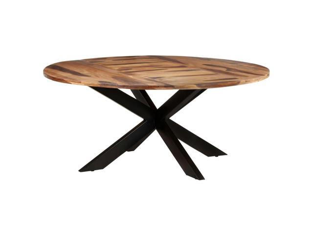 Click here for vidaXL Dining Table Kitchen Table for Dinner Acaci... prices