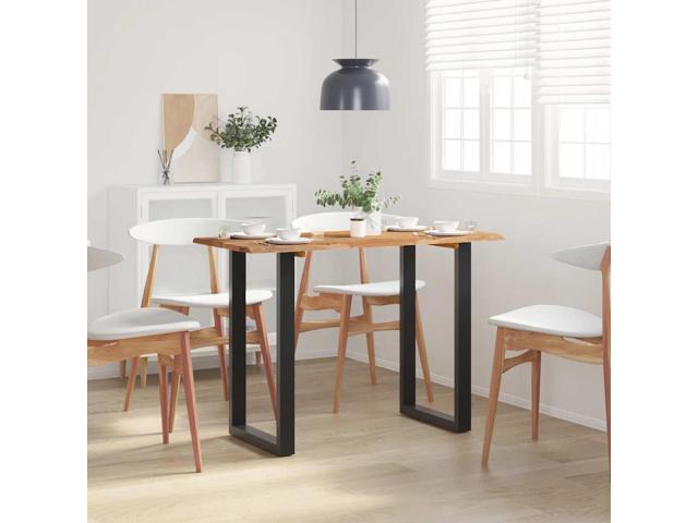 Click here for vidaXL Dining Table  Natural Edges Tabletop with B... prices
