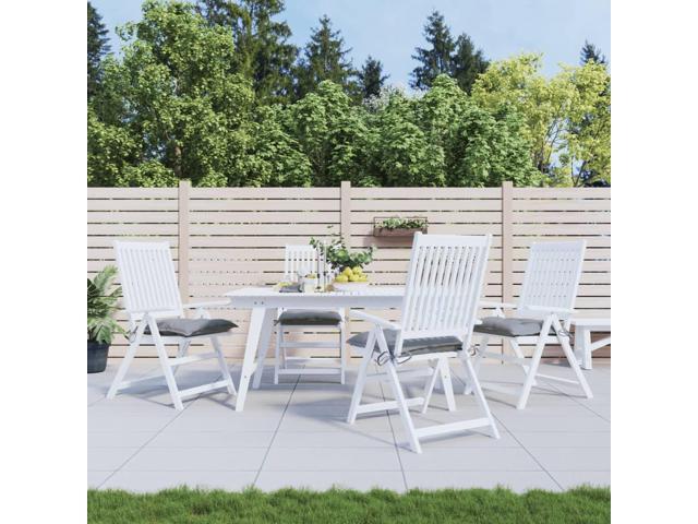 Click here for vidaXL Chair Cushion Set of 4 Grey Oxford fabric 1... prices