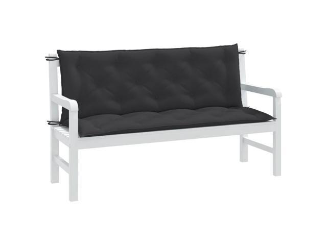 Click here for vidaXL Garden Bench Cushion Melange anthracite 100... prices