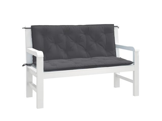 Click here for vidaXL Garden Bench Cushion Melange Anthracite 100... prices
