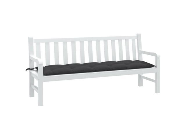 Click here for vidaXL Garden Bench Cushion Melange Anthracite Fab... prices