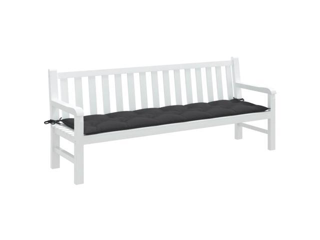 Click here for vidaXL Garden Bench Cushion Melange Anthracite 100... prices