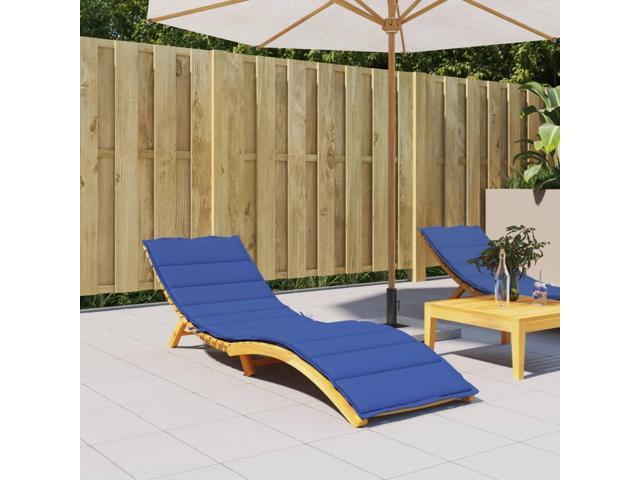 Click here for vidaXL Sun Lounger Cushion Royal Blue Oxford fabri... prices