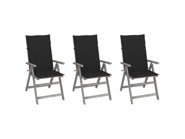 Click here for vidaXL Outdoor Recliner Chairs 3 Pcs Patio Chair w... prices