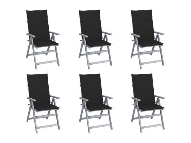 Click here for vidaXL Outdoor Recliner Chairs 6 Pcs Patio Chair w... prices