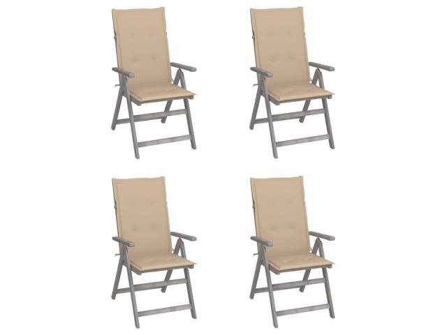 Click here for vidaXL Patio Reclining Chairs with Cushions Furnit... prices