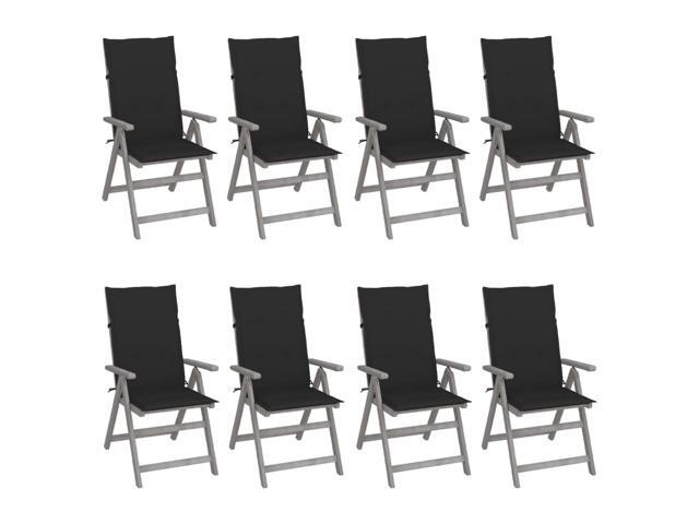Click here for vidaXL Outdoor Recliner Chairs 8 Pcs Patio Chair w... prices