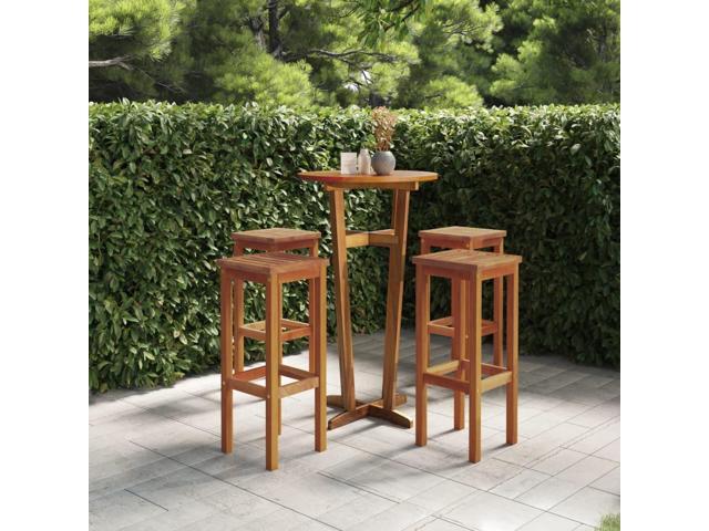 Click here for vidaXL Bar Stool Set of 4 Natural wood prices