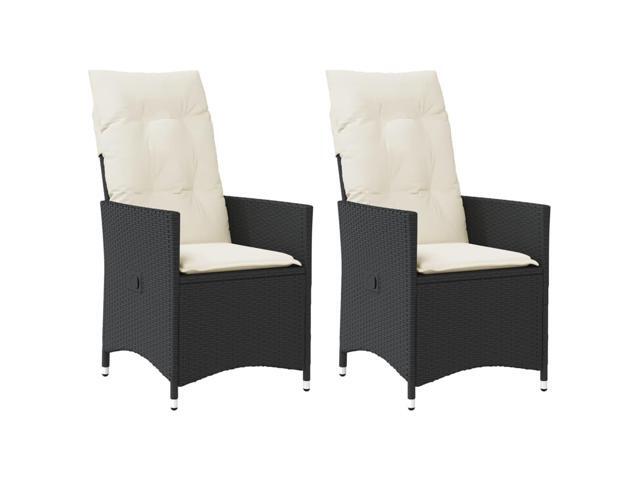 Click here for vidaXL Reclining Patio Chairs with Cushions Outdoo... prices
