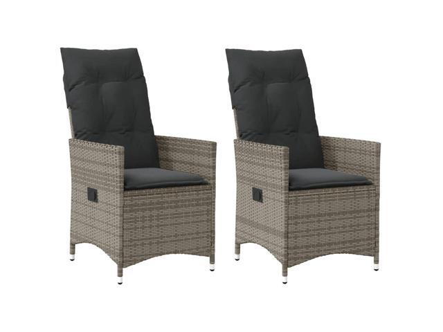 Click here for vidaXL Reclining Patio Chairs with Cushions Outdoo... prices