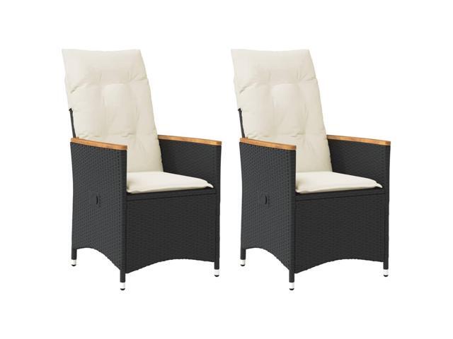 Click here for vidaXL Reclining Patio Chairs with Cushions Outdoo... prices