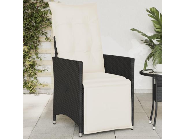 Click here for vidaXL Reclining Patio Chair with Cushions Outdoor... prices