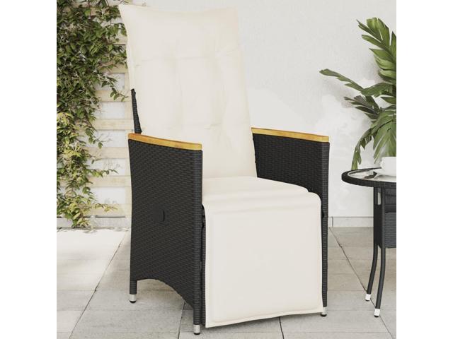 Click here for vidaXL Reclining Patio Chair with Cushions Outdoor... prices