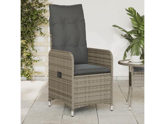 Click here for vidaXL Reclining Patio Chair with Cushions Outdoor... prices
