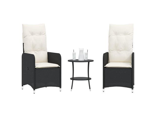 Click here for vidaXL Reclining Patio Chairs with Table Furniture... prices