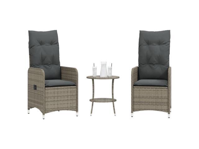 Click here for vidaXL Reclining Patio Chairs with Table Furniture... prices