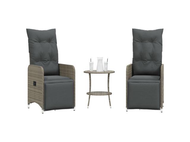 Click here for vidaXL Reclining Patio Chairs with Table Furniture... prices