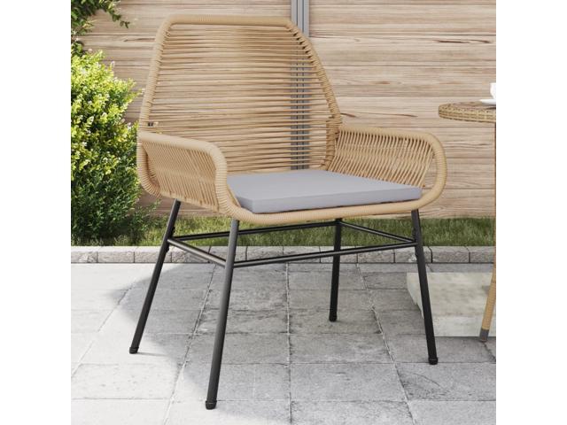 Click here for Garden Chair Brown Pe rattan Uv-resistant material... prices