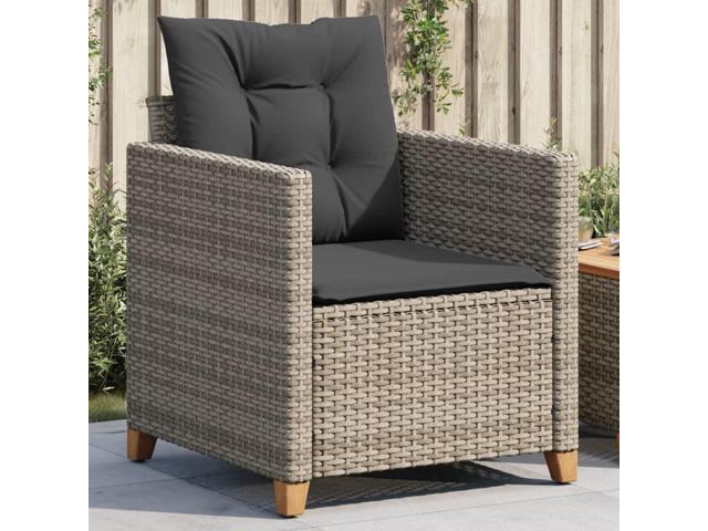 Click here for vidaXL Patio Chair with Cushions Armchair Outdoor... prices