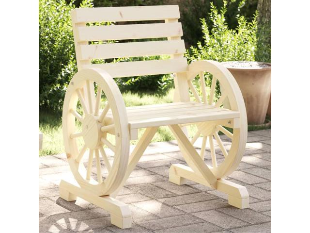 Click here for vidaXL Garden Chair Set of 4 Natural Wood Solid Fi... prices
