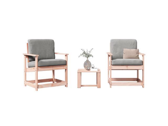 Click here for Garden Lounge Set Natural Wood Solid Douglas Fir w... prices