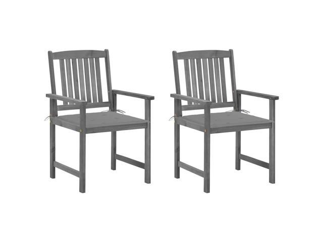 Click here for vidaXL Patio Chairs 2 Pcs Outdoor Chair with Cushi... prices