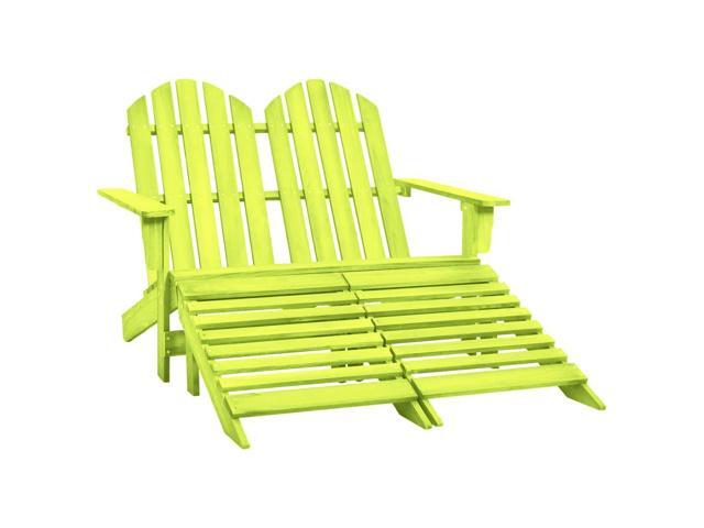 Click here for vidaXL Garden Chair Green Solid fir wood 2-Seater... prices