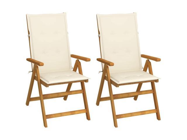 Click here for vidaXL Outdoor Recliner Chairs 2 Pcs Patio Chair w... prices